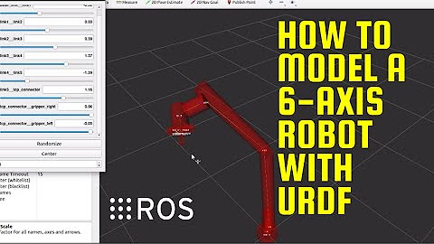 Model a robot with URDF - YouTube