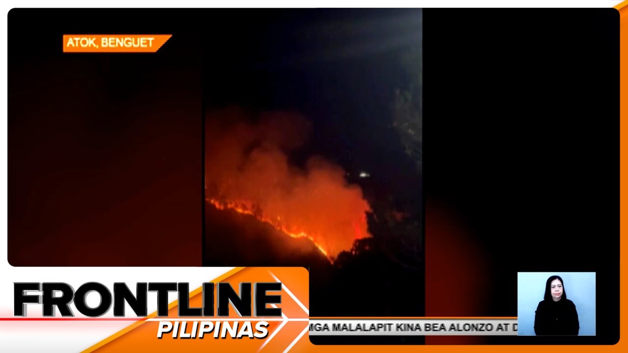 Forest fire sa Atok, Benguet, muli na namang sumiklab sa ikaapat na ...