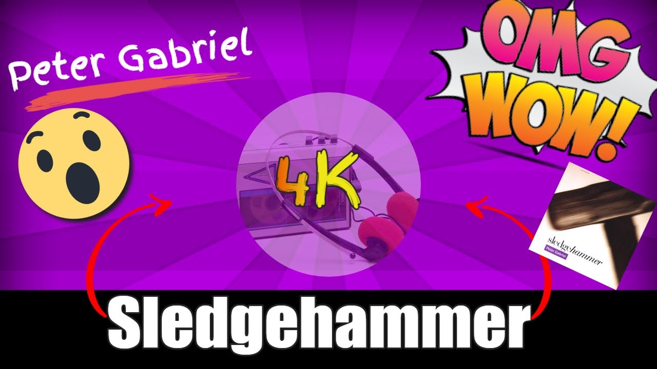 Peter Gabriel Sledgehammer 1986 4K Digitally Remastered - YouTube