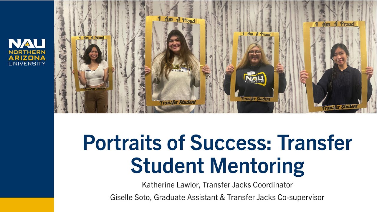 2851 - Portraits of Success: Transfer Student Mentoring - YouTube