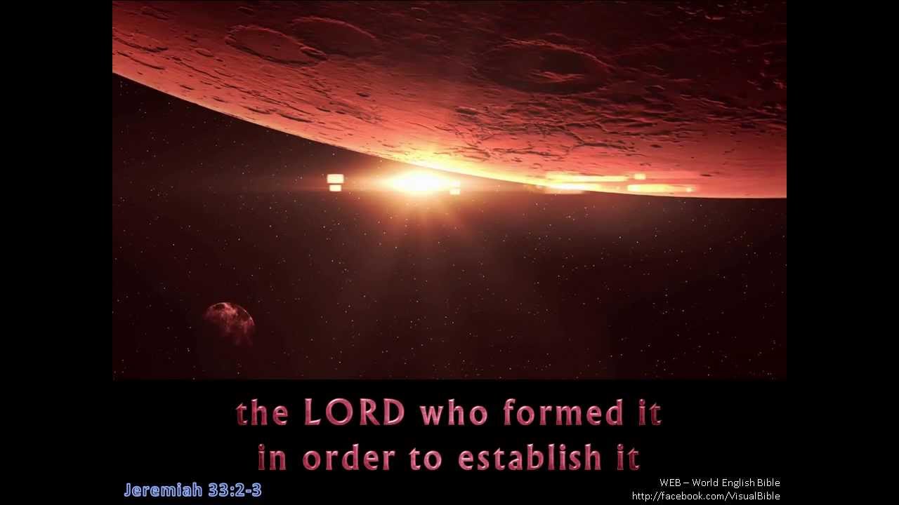 Jeremiah 33:2-3 | Jer 33:2-3 | English (1:35min) - YouTube