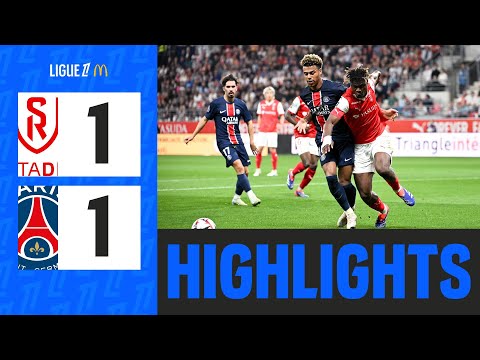 STADE DE REIMS - PARIS SAINT-GERMAIN (1-1) - 5ème journée - Ligue 1 McDonald's 24/25