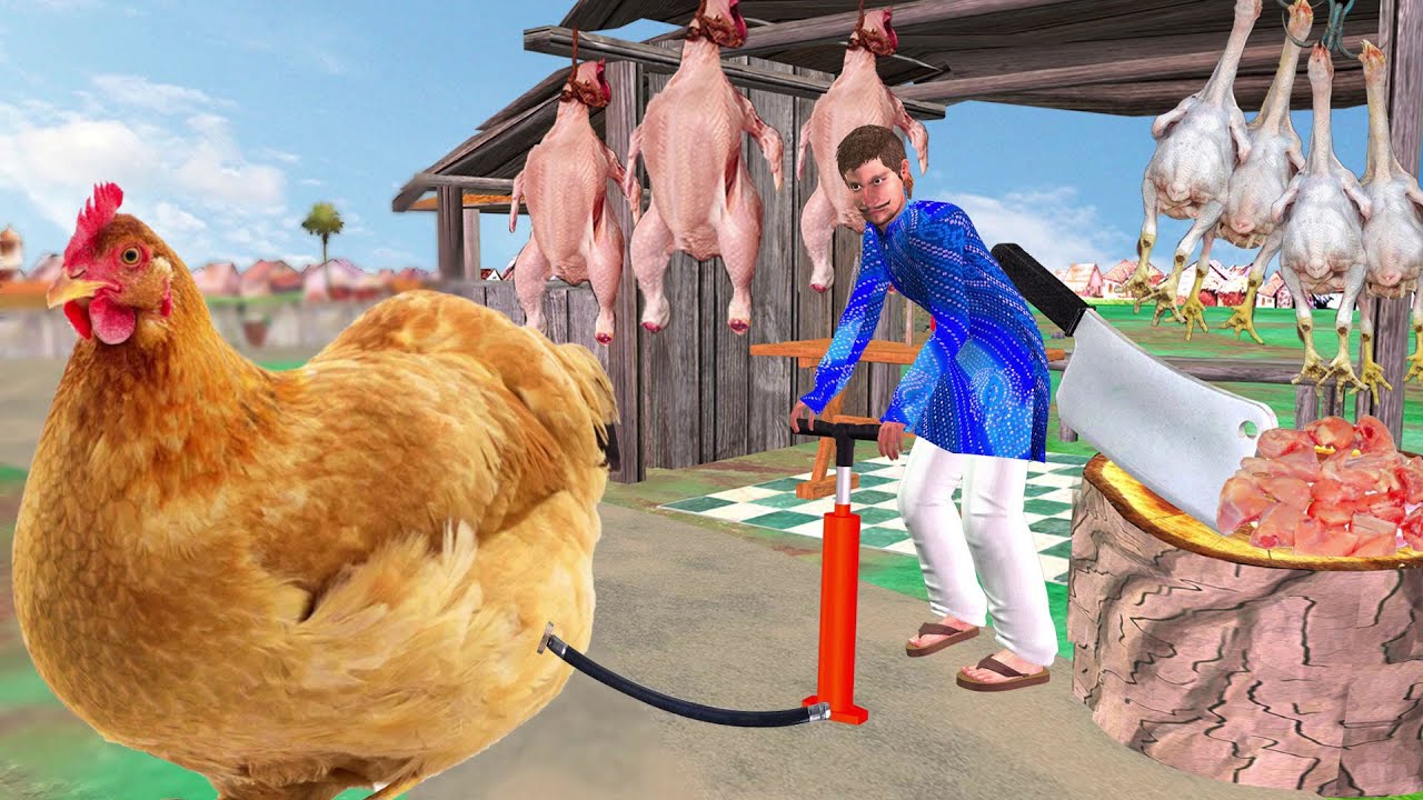 Must Watch New Comedy Video लालची चिकन वाला Greedy Chicken Wala Hindi ...