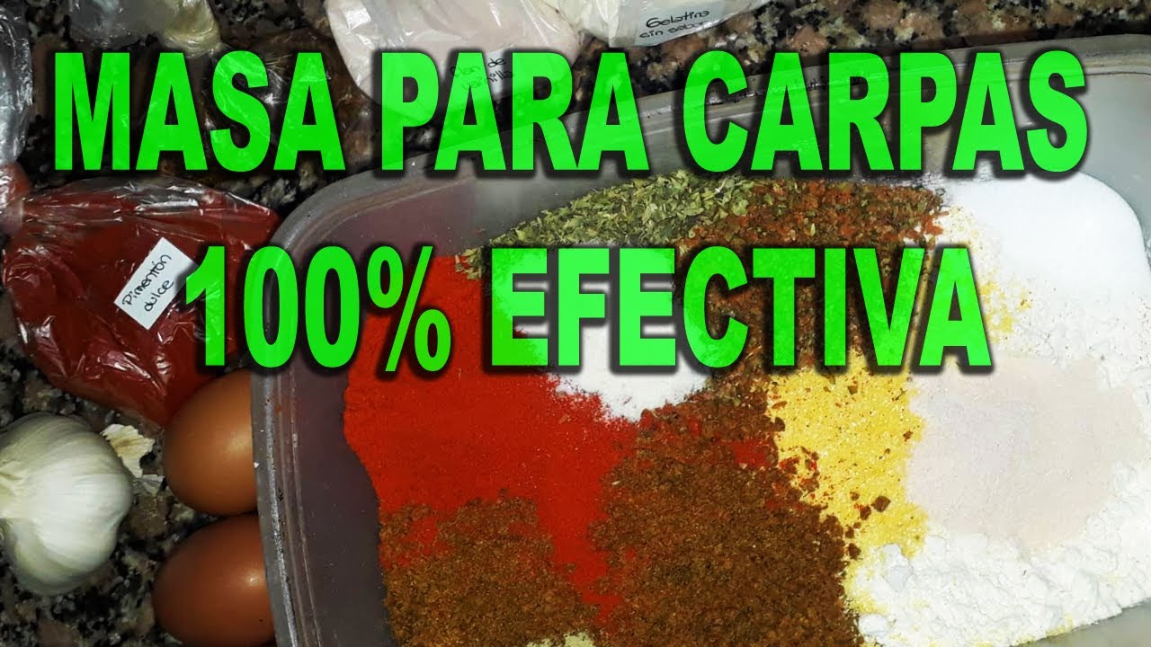 MASA PARA CARPAS 100% EFECTIVA - Made in Ivan Wayne - YouTube