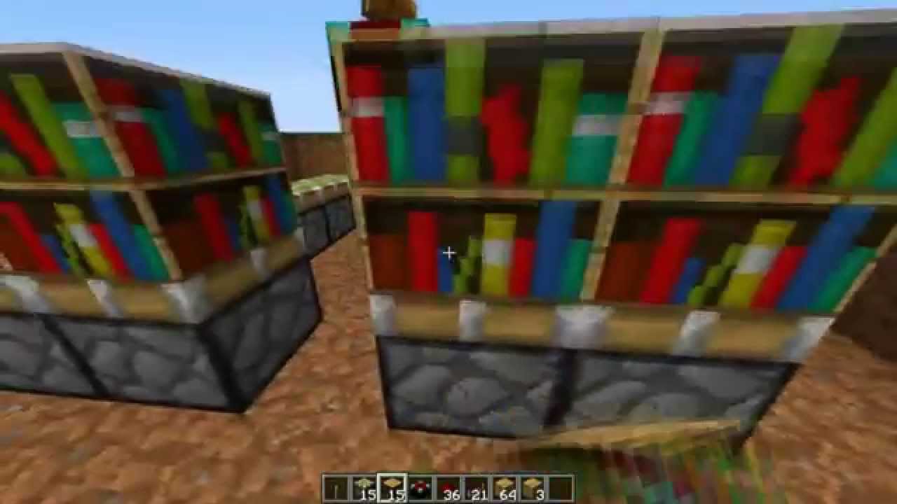 Minecraft:How Make A Hidden/Redstone Enchantment Table - YouTube
