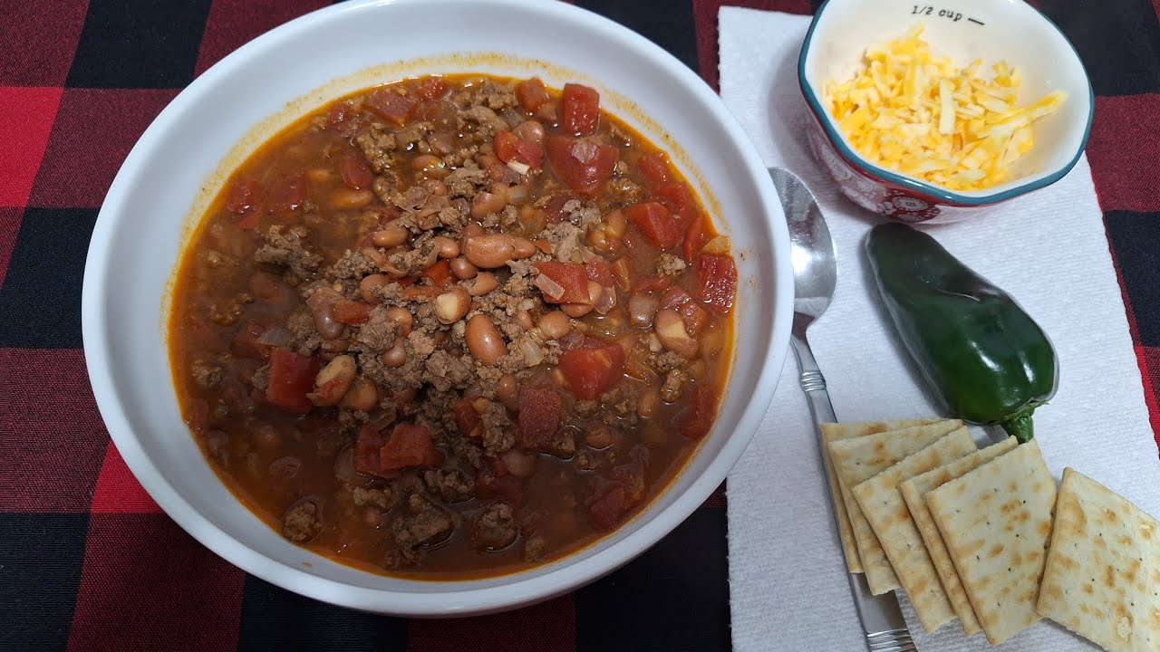 Mamas Southern Homemade Chili - YouTube