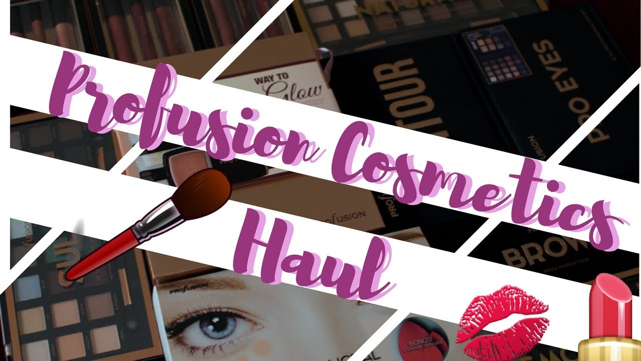 Profusion Cosmetics Haul - YouTube