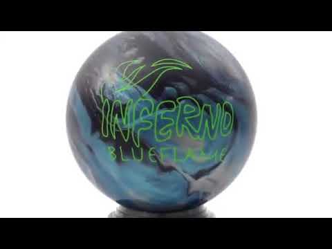 Reactivball Brunswick Inferno Blue Flame Limited Edition - YouTube