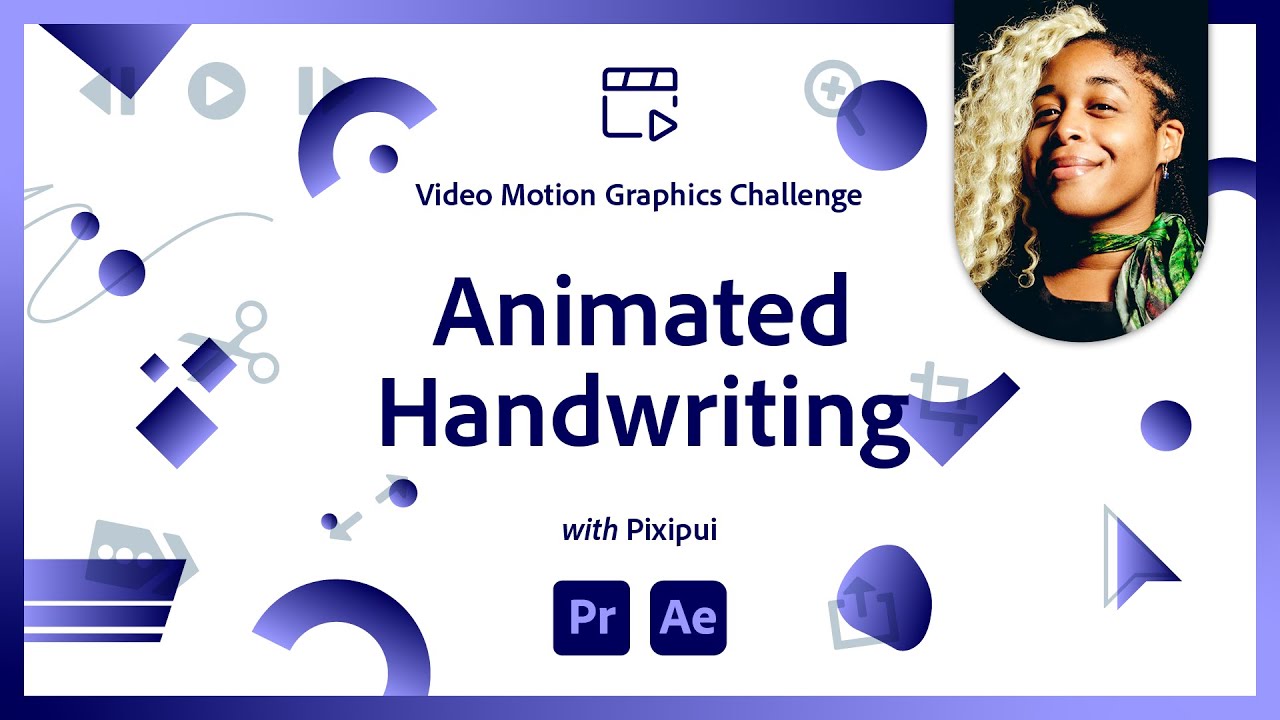 How to Animate Hand Writing | Video Motion Graphics Challenge - YouTube