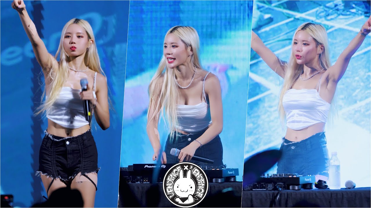 [4K] 240804 배드키즈 은유 직캠 '신나는 디제잉 파티' Badkiz(EUNYU) Fancam @평택호 물빛축제 By ...