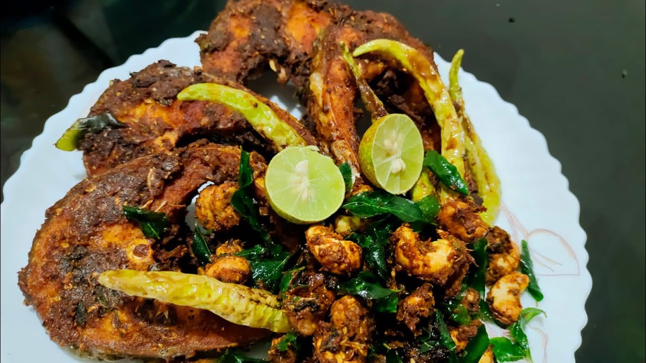 Super Delicious 🤤 Kaju Fish fry / Spice & Tasty 😋 At Home in The Royal ...