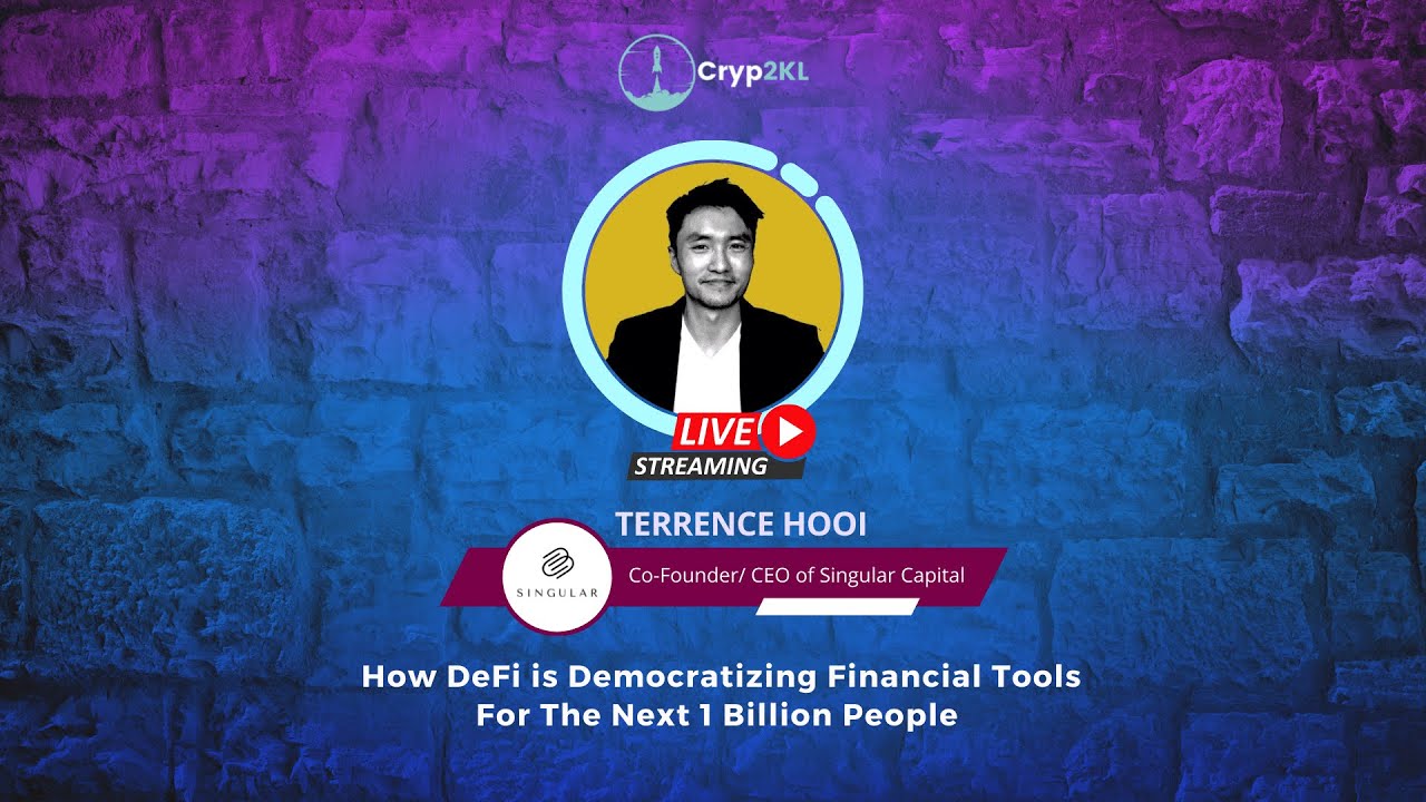 Co-Founder/ CEO of Singular Capital - YouTube