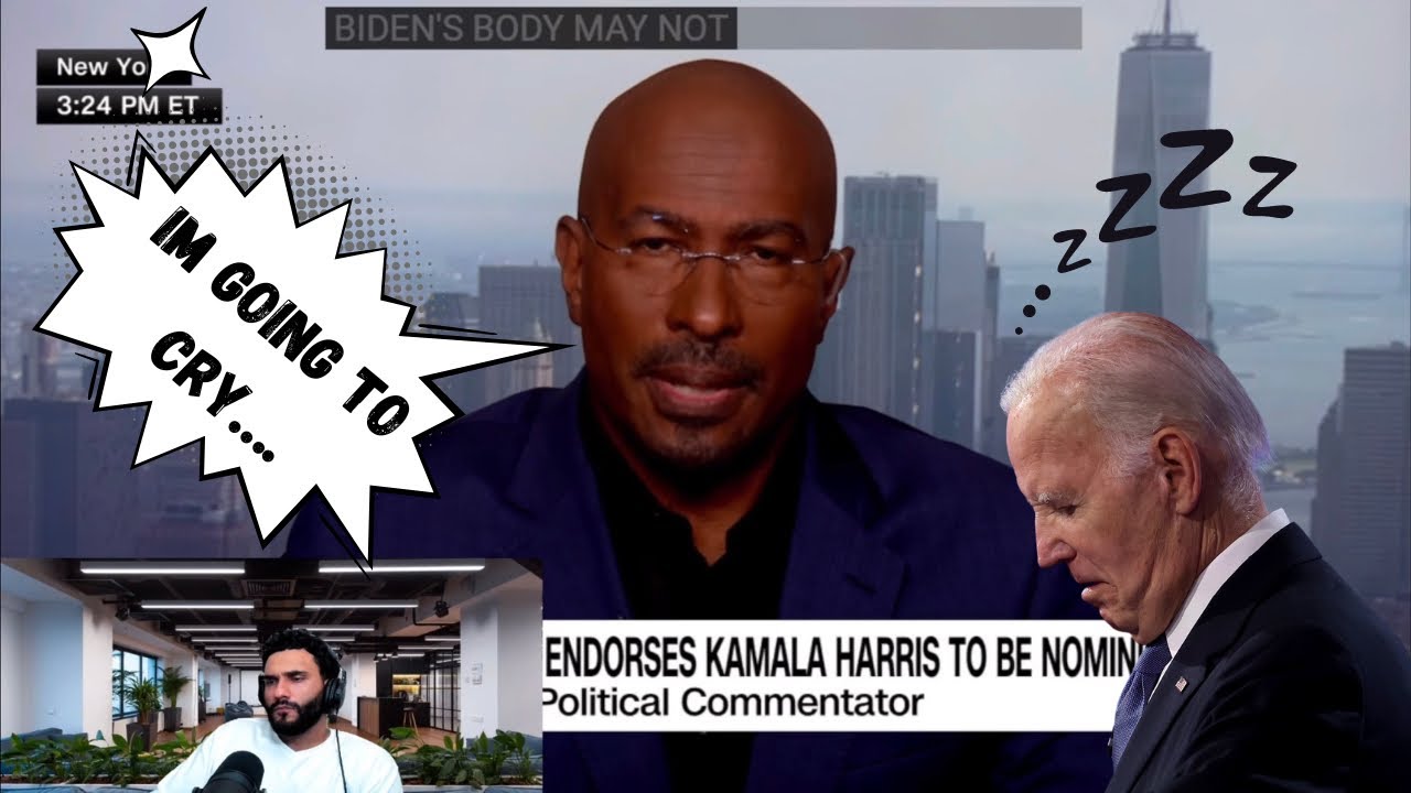 Van Jones CRYING Begs Biden To Stay In The Race 🙄 - YouTube