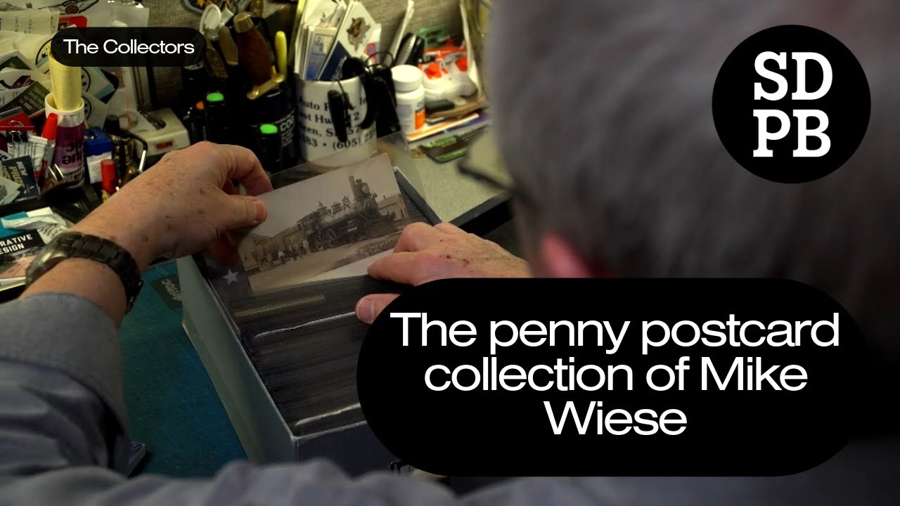 Mike Wiese's penny postcard collection | The Collectors - YouTube