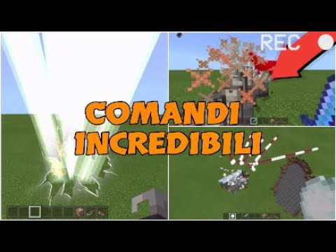 5 SEMPLICI COMANDI *INCREDIBILI* SU MINECRAFT PS4! - Tutorial - YouTube