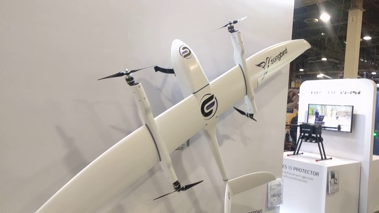 Large Commercial Grade Drones by Drone Volt @ ISC West 2018 Show - YouTube