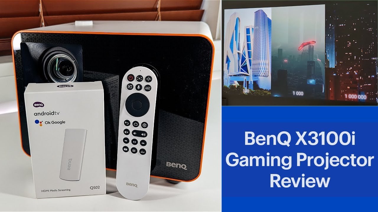 BenQ X3100i 4K Gaming Projector Review - YouTube