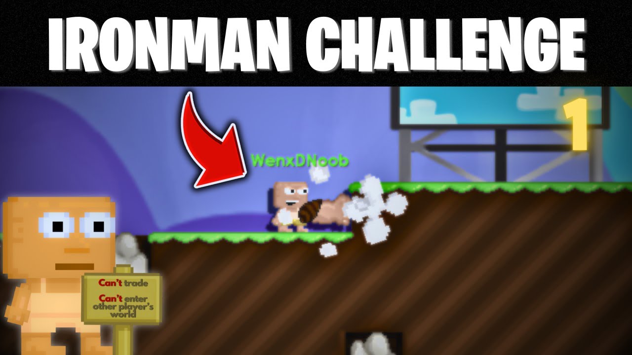 Making a Pickaxe | Ironman Challenge #1 - YouTube