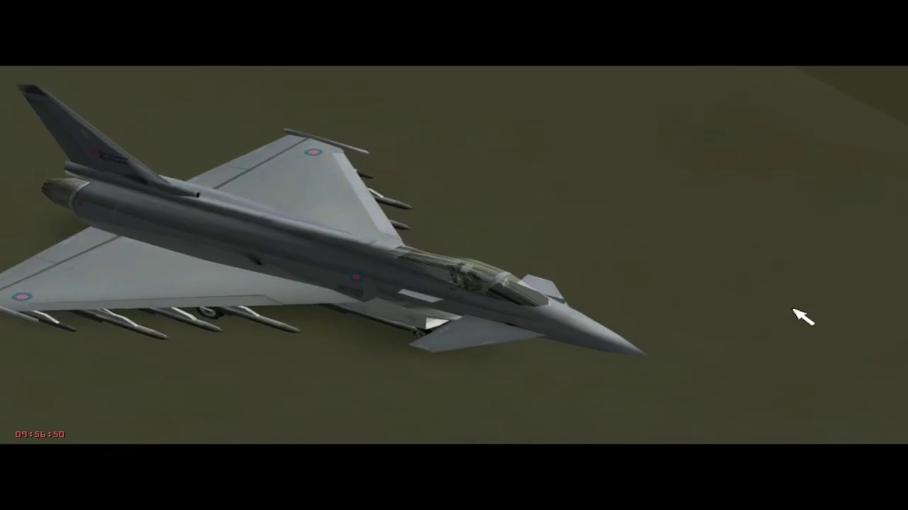 Eurofighter Typhoon - Cruise Missile Intercept 1 - YouTube