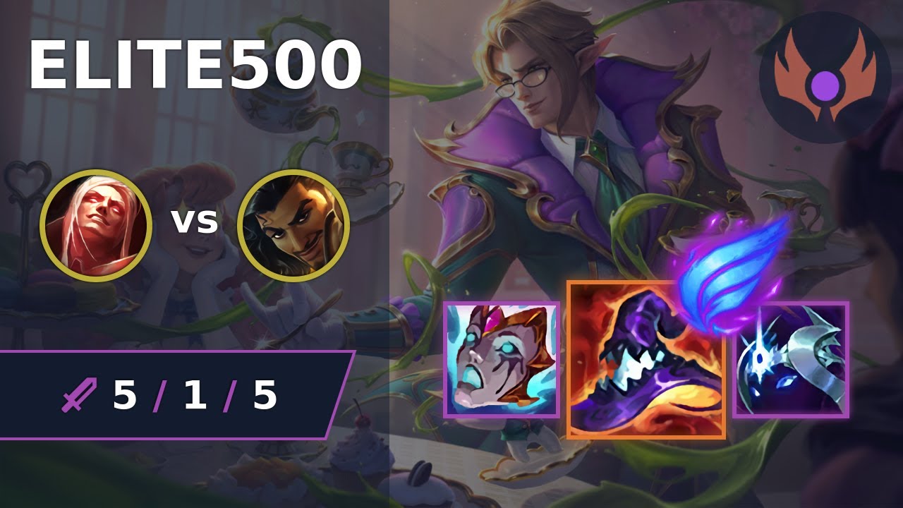 [ elite500 ] Vladimir MID vs Akshan | EUW MASTER | LOL Season 2024 ...