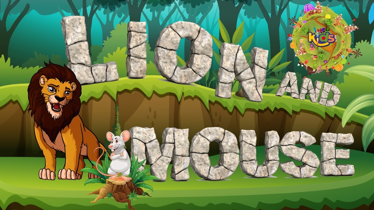LION AND MOUSE STORY | LION STORY | LION AND RAT STORY IN ENGLISH| # ...