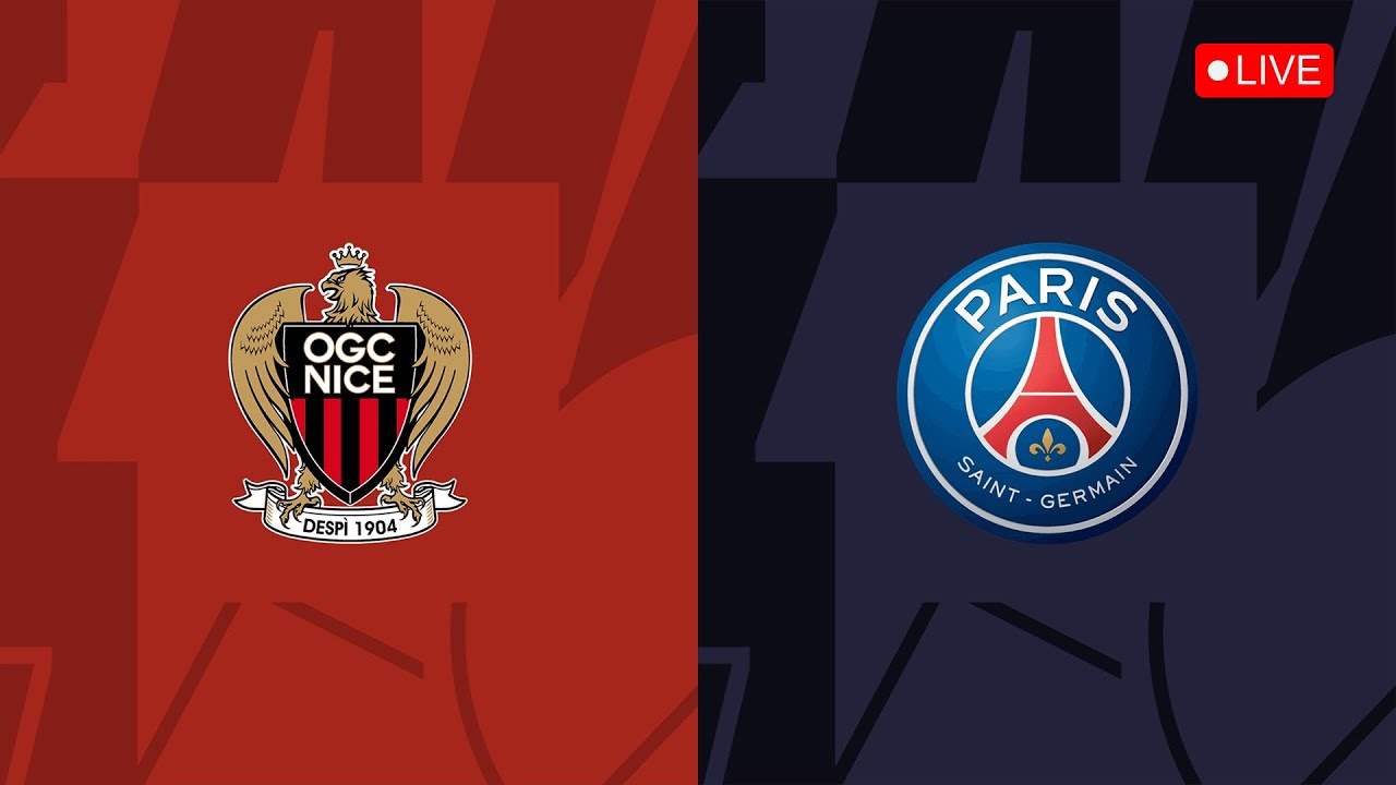 Live! Nice vs PSG | League 1 23/24 - YouTube