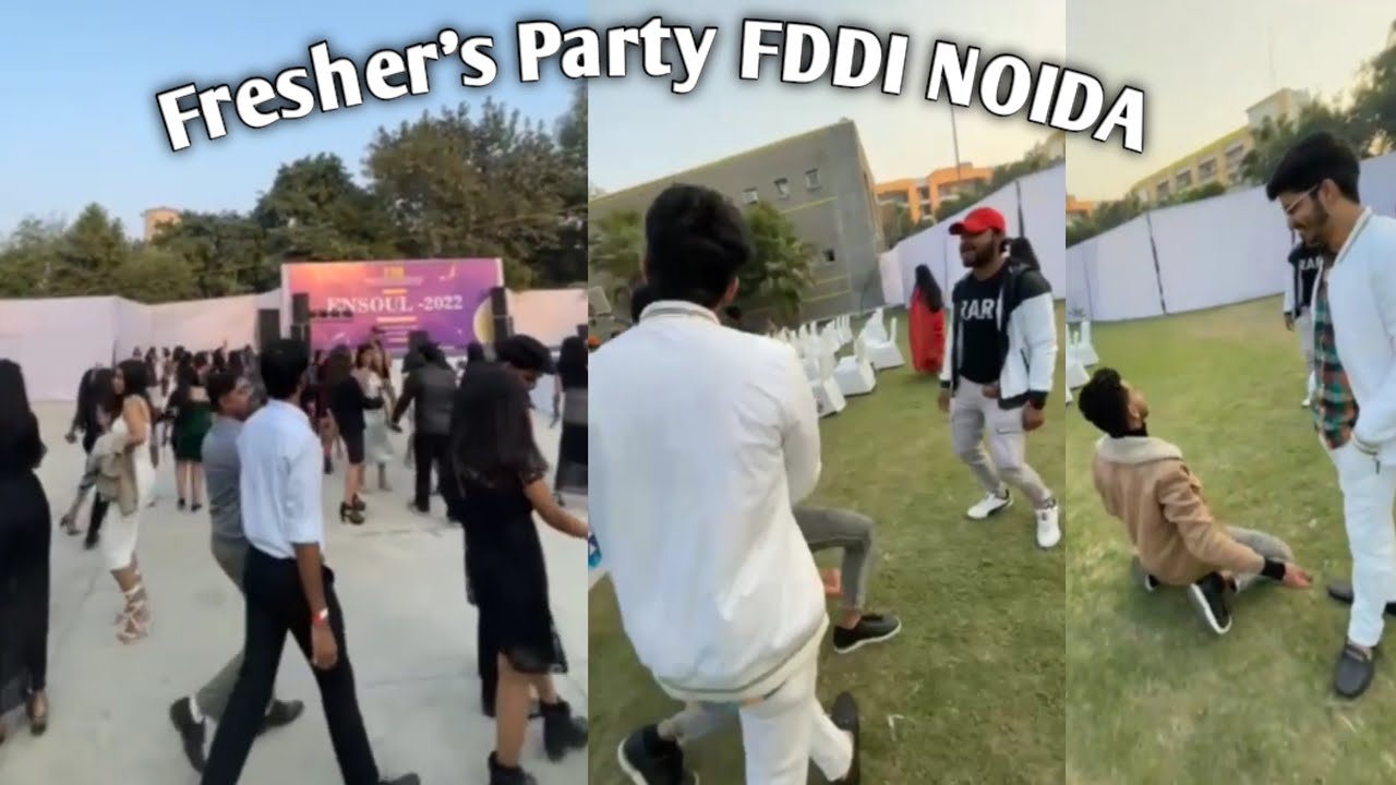 Fresher's Party 2022 FDDI Campus | FDDI NOIDA - YouTube