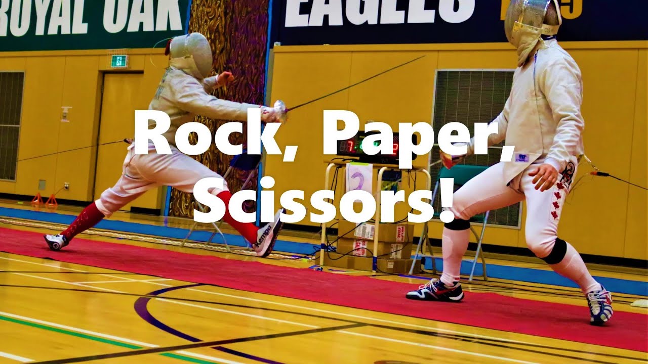 Sabre 101 Rock beats Scissors: Defensive Action vs. Simple Attack - YouTube