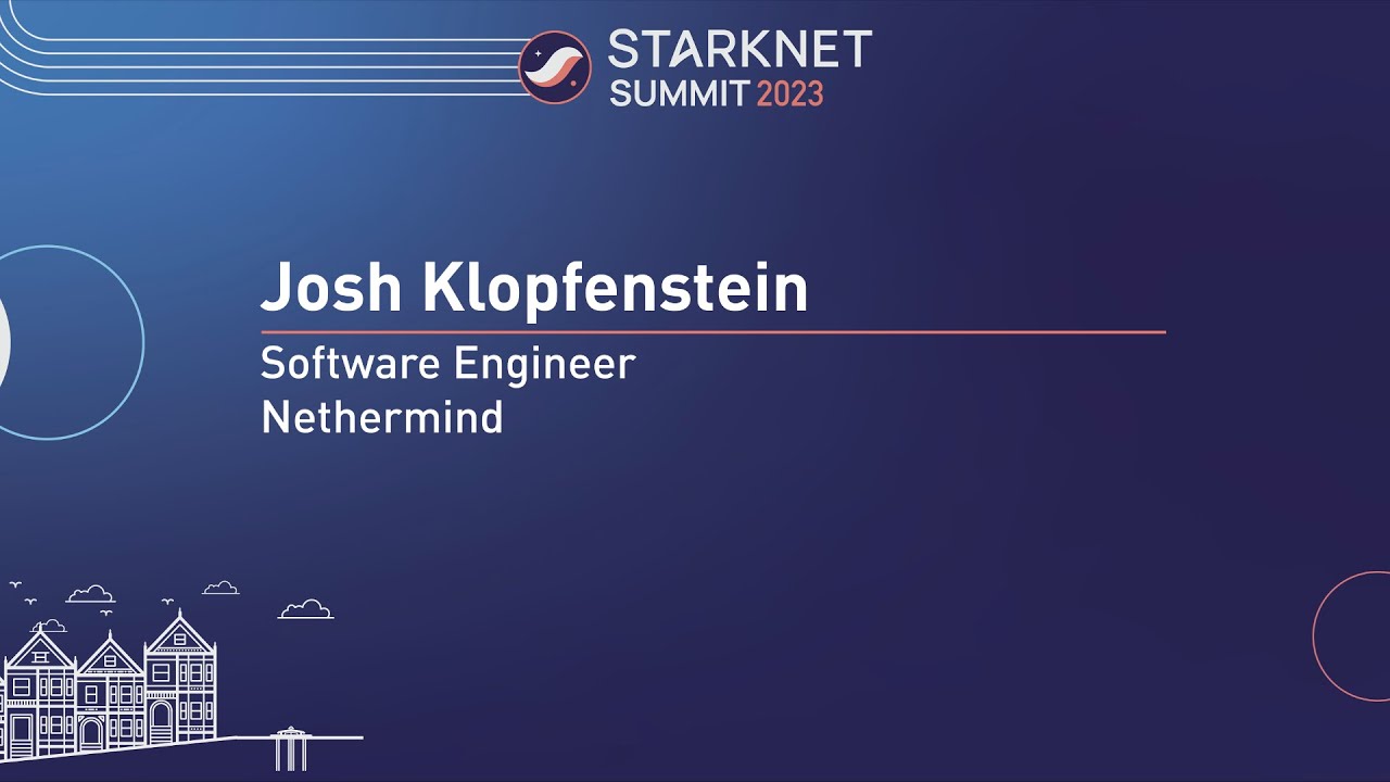 Engineering Starknet: Inside the Juno Client | Josh Klopfenstein - YouTube