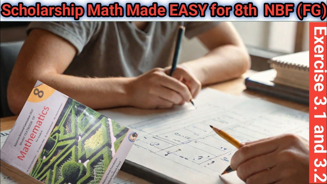 EASY Math for 8th Graders NBF FG Exercise 3.3 and 3.4 - YouTube
