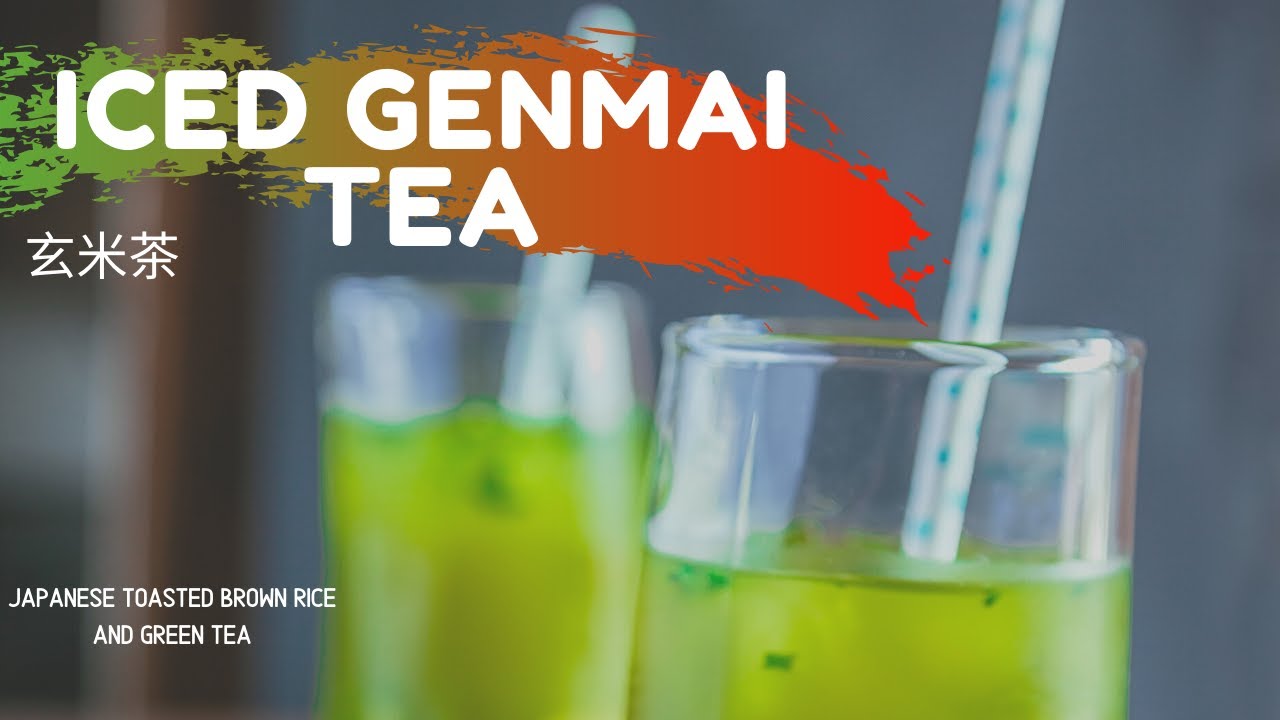 How to Make Iced Genmai-cha Tea | Japanese Tea 玄米茶 - YouTube