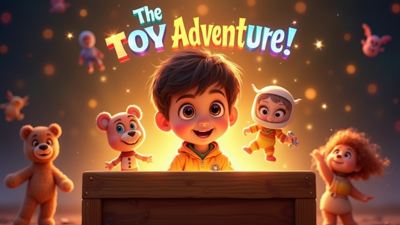 The Magical Toy Box | Fun English Story for Kids | Learn English with ...