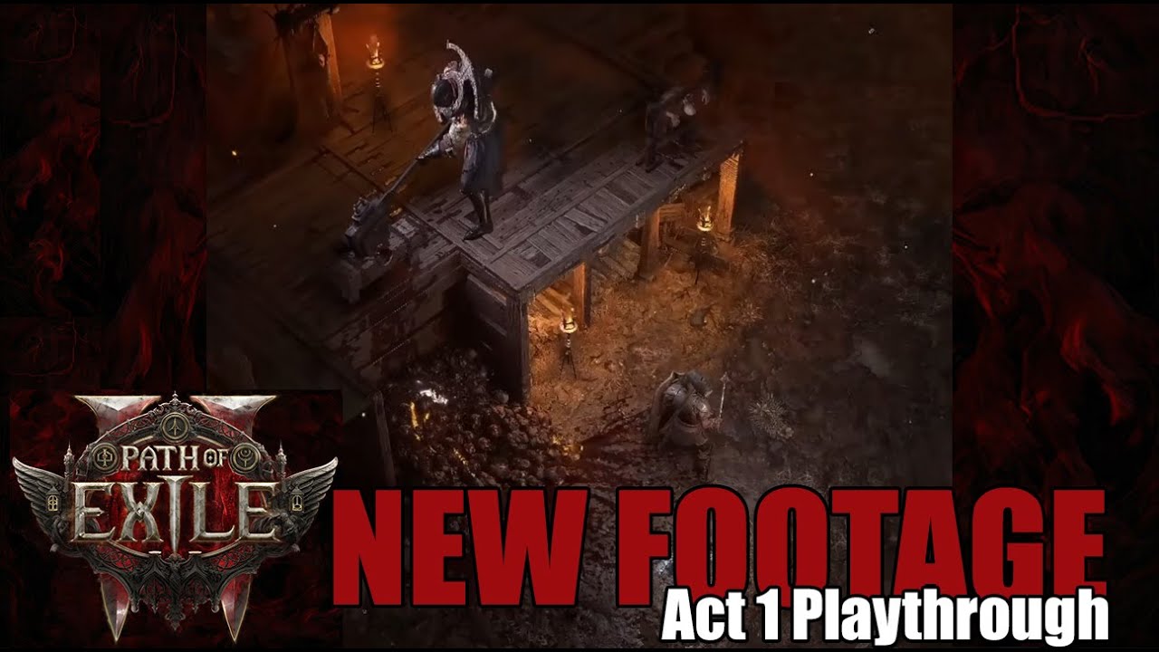 NEW Path of Exile 2 Footage To Tide You Over Til Early Access - YouTube