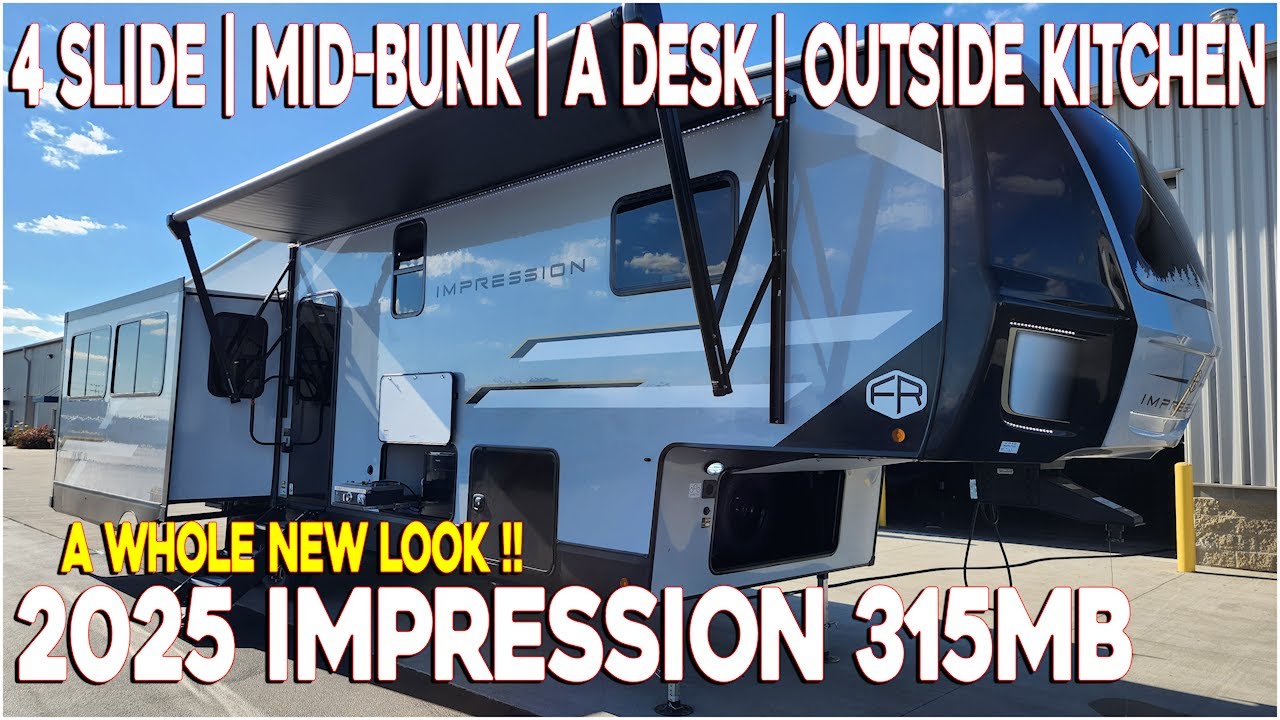 2025 Impression 315MB Mid Bunk Fifth Wheel by Forestriver RVs at Couchs ...