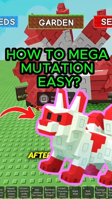 HOW TO MEGA MUTATION IN GROW A GARDEN P3 - YouTube