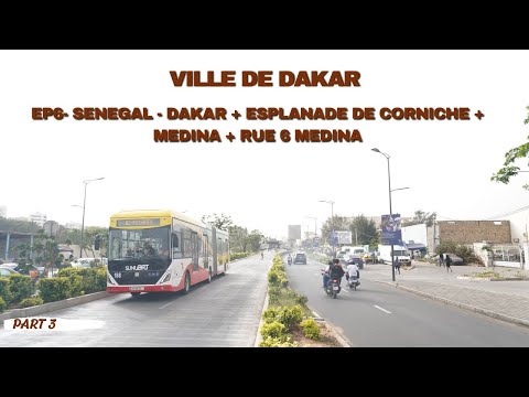 EP 3- SENEGAL - Dakar -  Port Autonome + Place de l'Independace + Plateau + Hopitale Principal