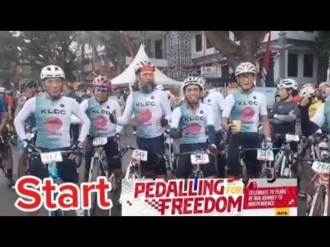 PEDALLING FOR FREEDOM START BALAIKOTA MALANG TO CP 1 MALANG BATU AMAN N ...