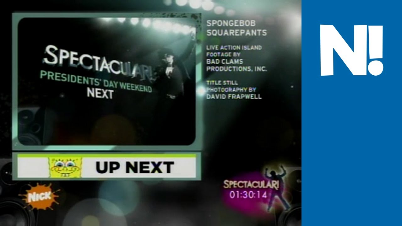 Nickelodeon SpongeBob SquarePants Split Screen Credits (February 16 ...