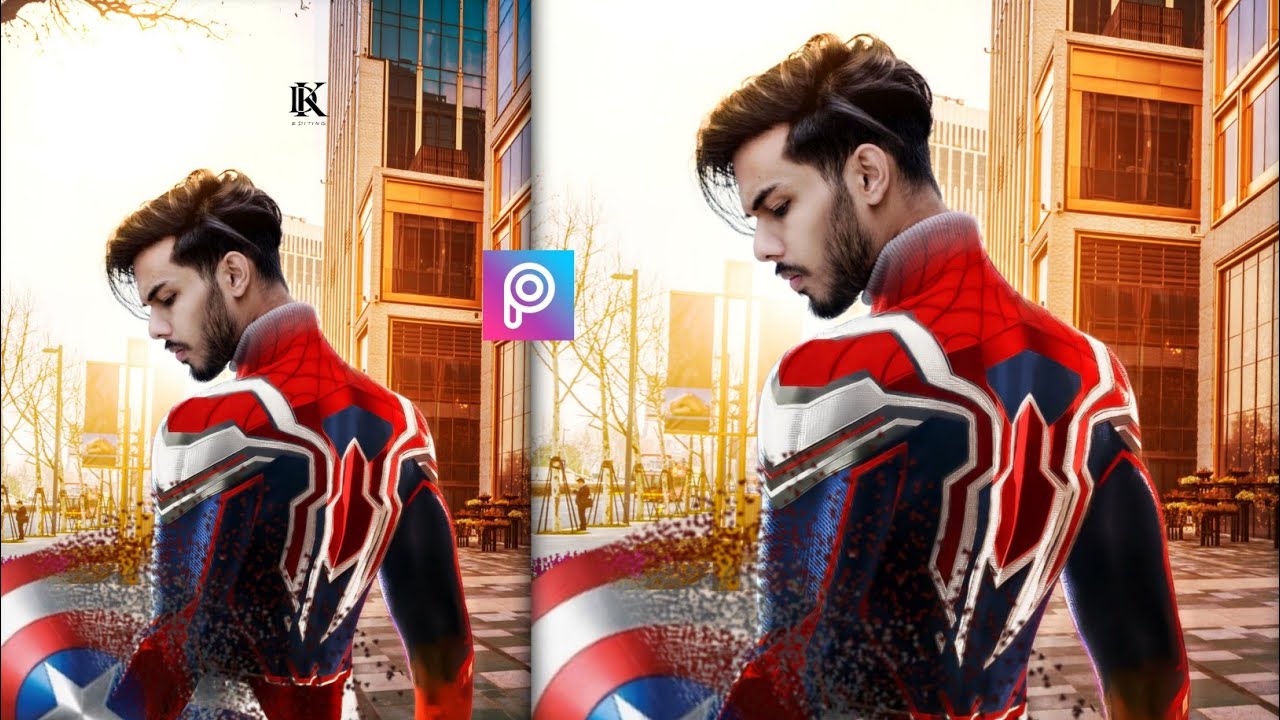 Picsart tutorial editing photo | Spider man photo editing picsart | How ...