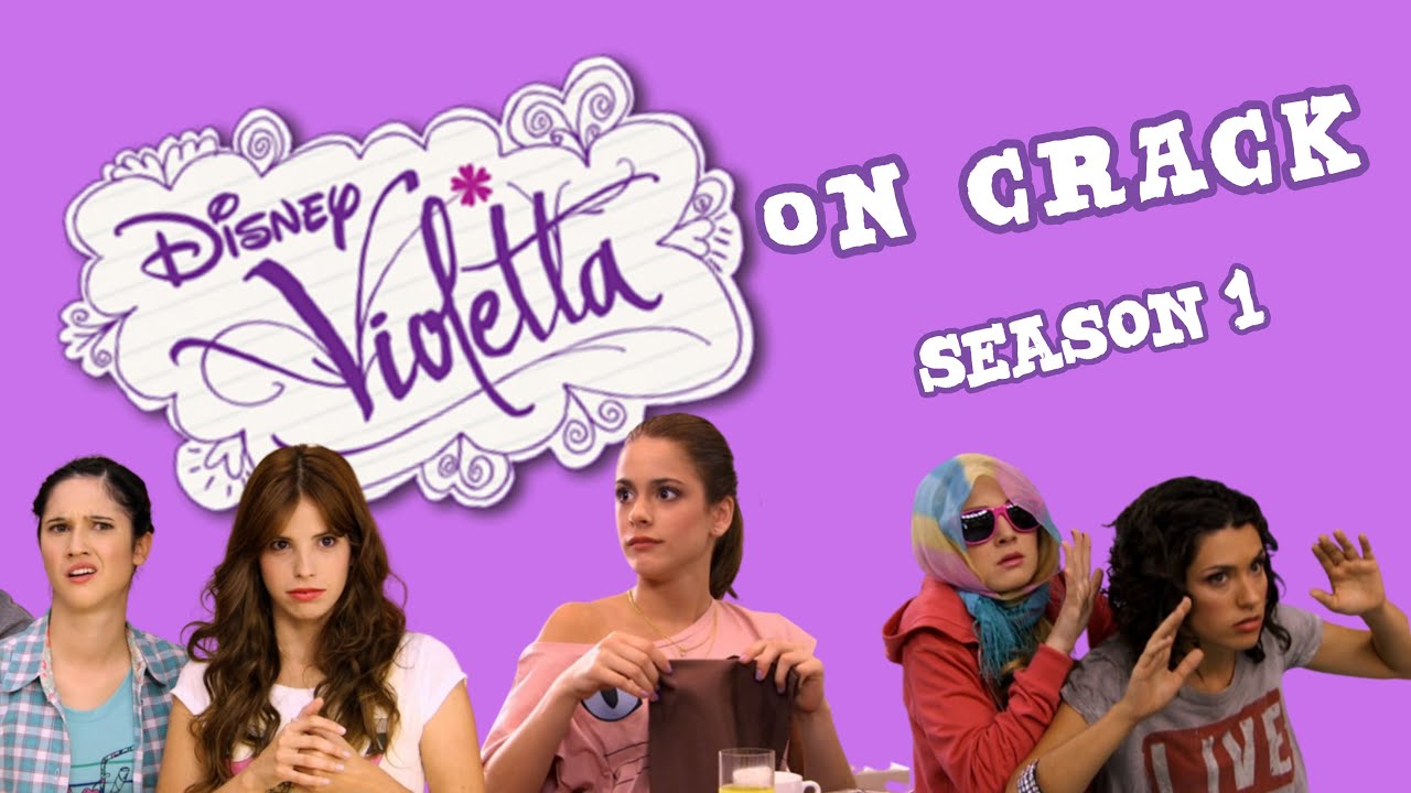 DISNEY VIOLETTA ON CRACK - PART 1 - YouTube