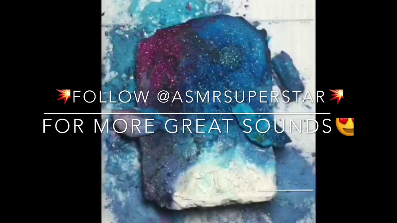 🔵MUST SEE ️COBALT BLUE ASMR DUST🔵 @asmrsuperstar - YouTube