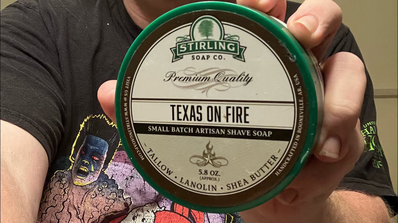 Stirling’s Texas On Fire Shave. - YouTube