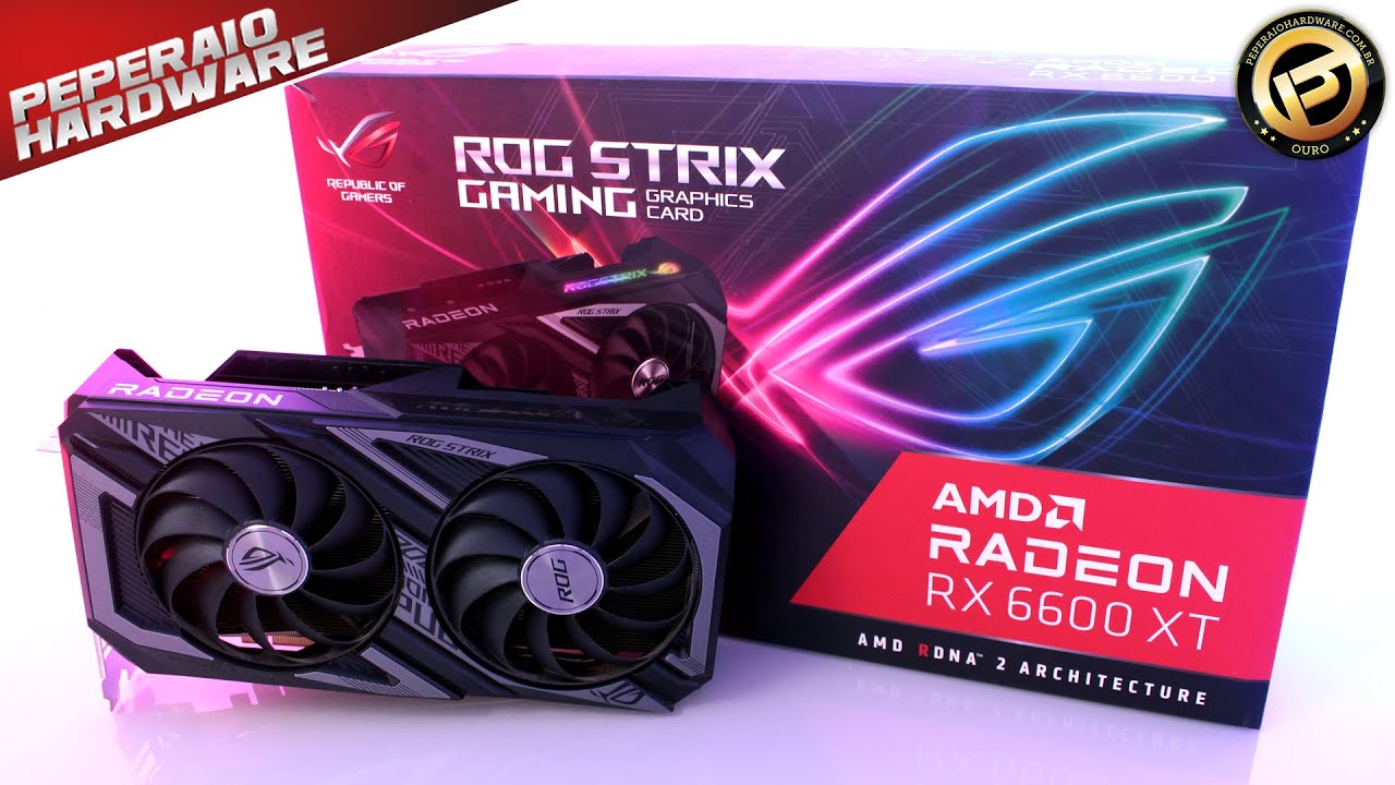 Review ASUS ROG Strix RX 6600 XT Gaming OC 8GB – Um dos Melhores do ...