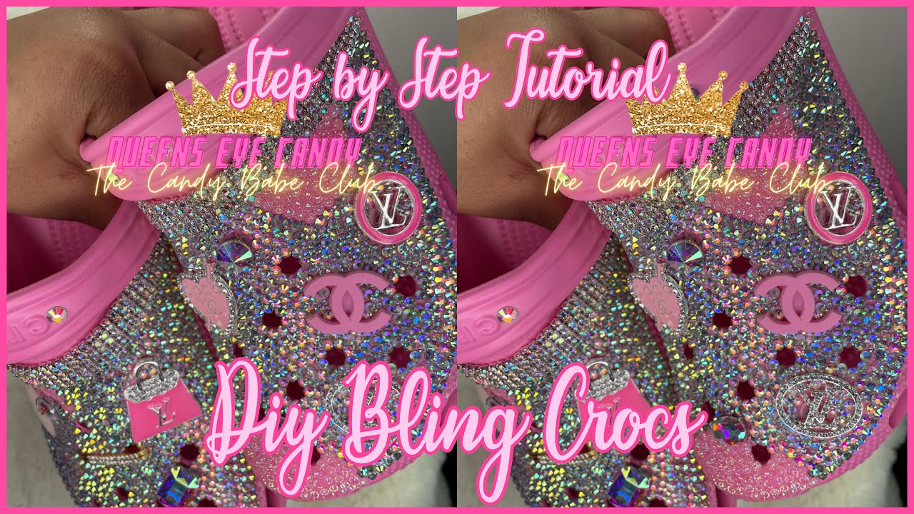 DIY Custom Bling Crocs Step by Step Tutorial| Entrepreneur Series Ep.12 ...