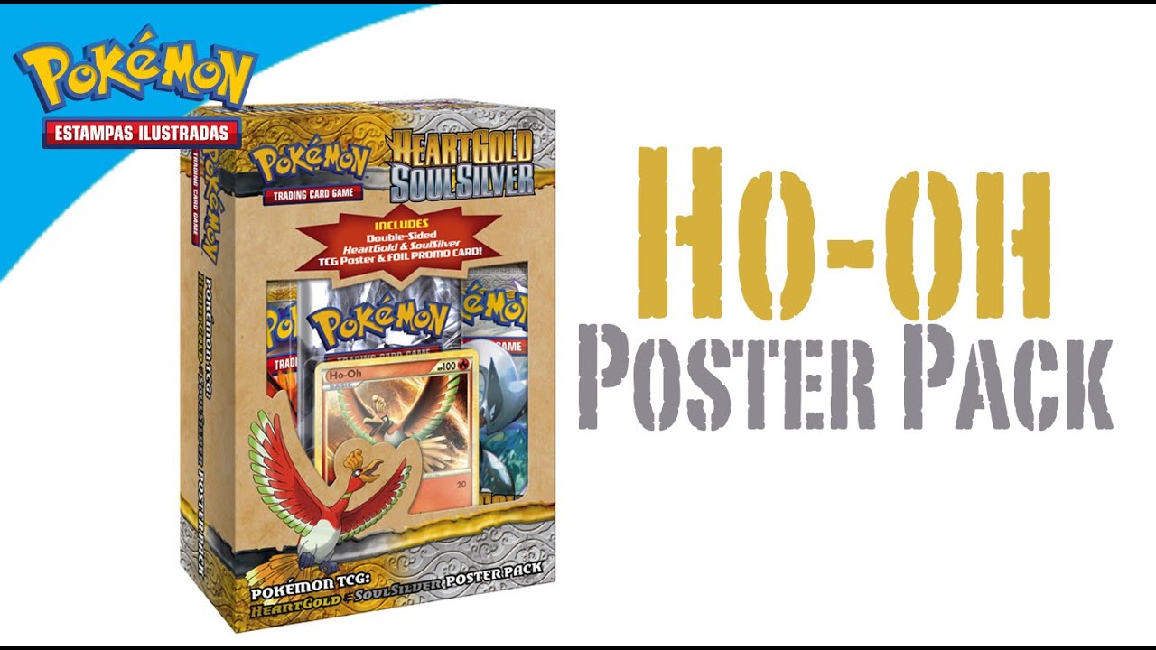 Unboxing Poster Ho-oh Box Heart Gold, Soul Silver Pokemon - YouTube