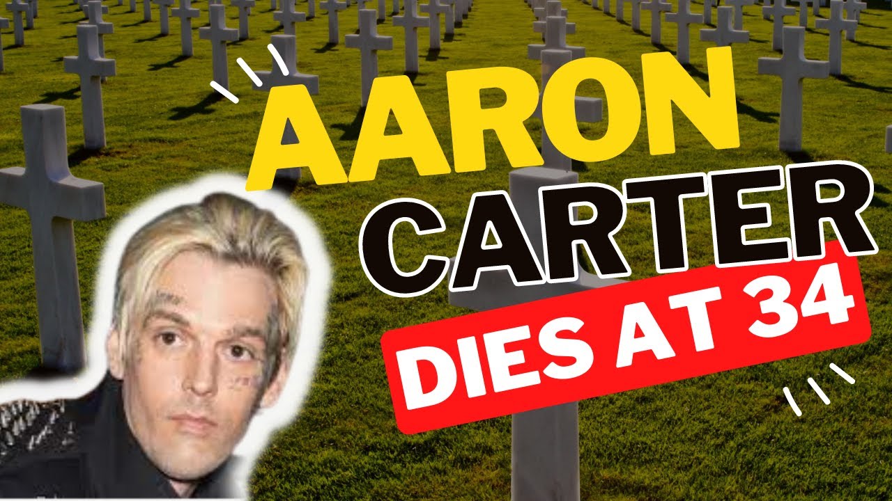 Aaron Carter dies at 34 - YouTube