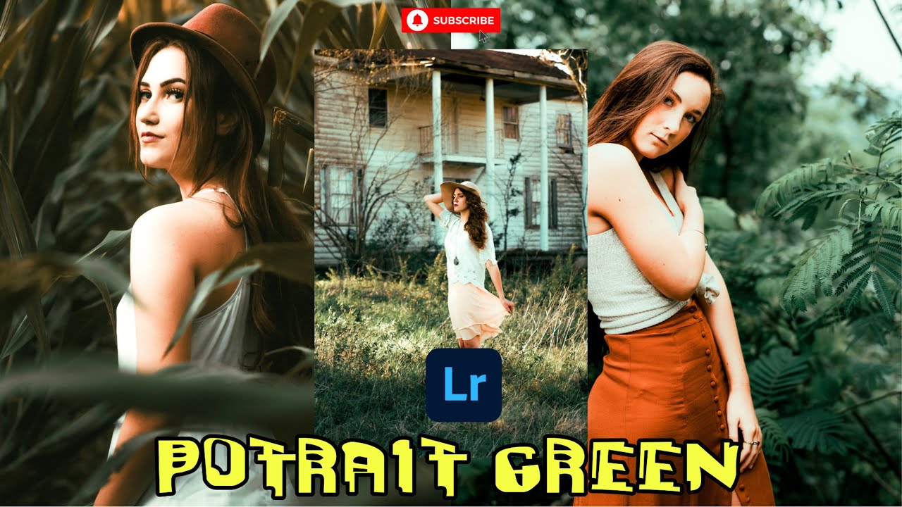 Green Potrait | Lightroom potrait Editing | Free DNG & XMP | SD EDITS ...