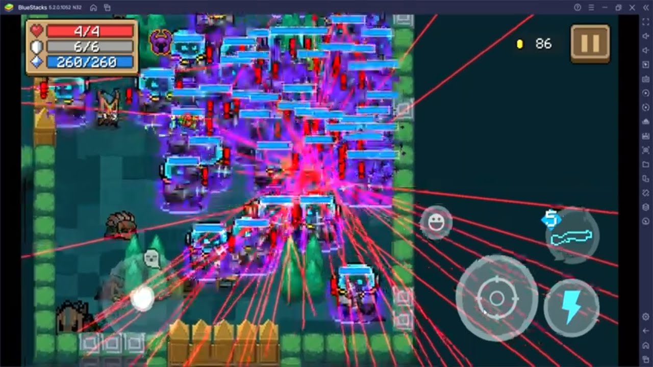 Can 50 laser gun alien beat Soul Knight Badass mode? - YouTube