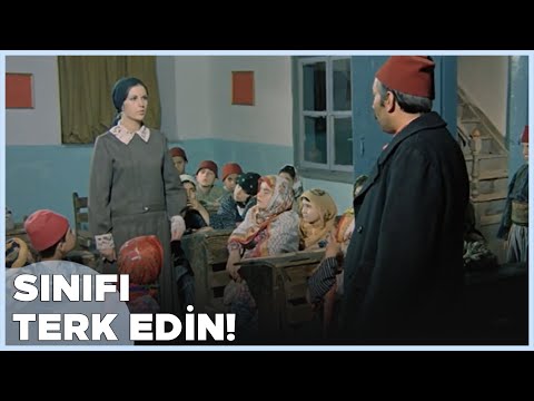 Vurun Kahpeye Türk Filmi | Aliye, Kantarcıların Hüseyin'i Sınıftan Kovuyor