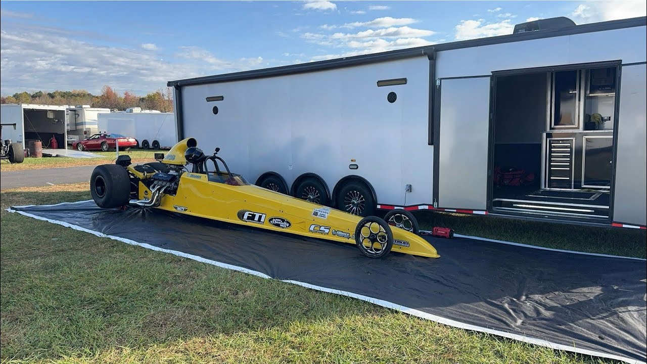 Farmington Dragway Top Eliminator in a 4.80 Dragster - YouTube